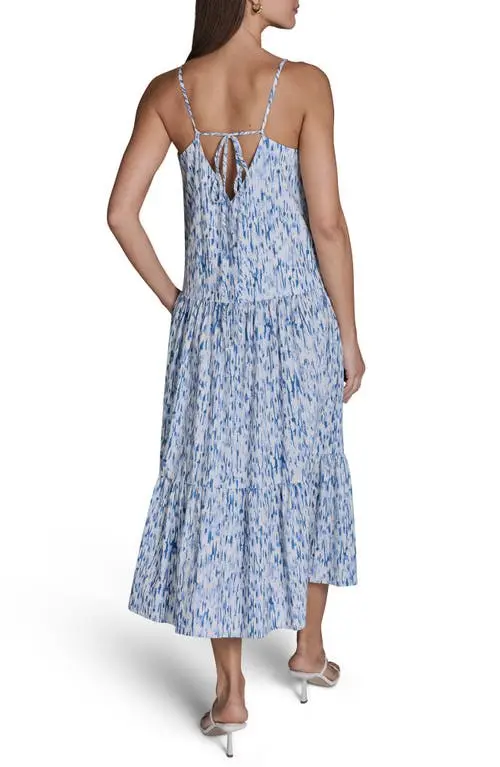 Bcbgmaxazria Printed Tiered Midi Sundress