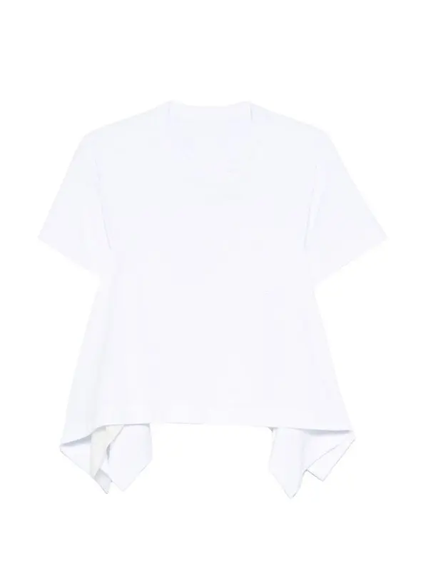 Sacai Cotton T-shirt - White