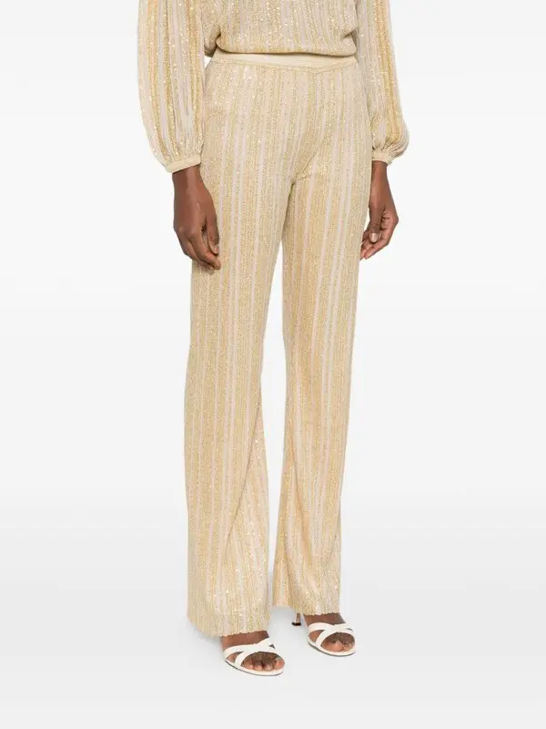 Missoni Flared Trousers - White