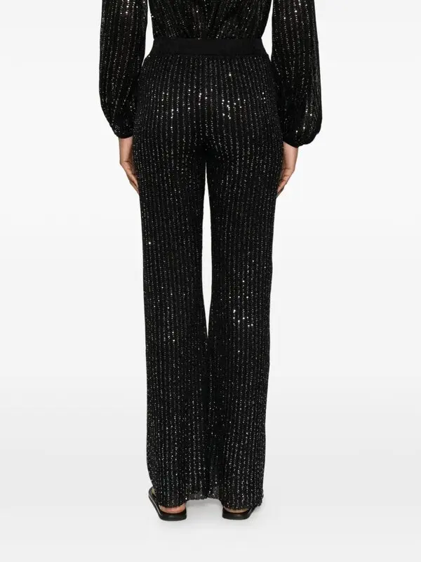 Missoni Flared Leg Trousers - Black