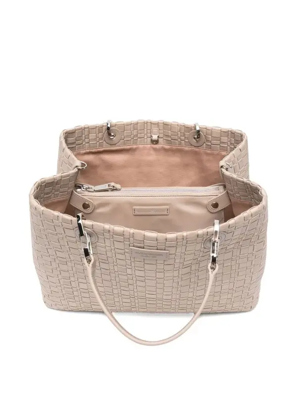 Emporio Armani Medium Shopper Tote - Grey