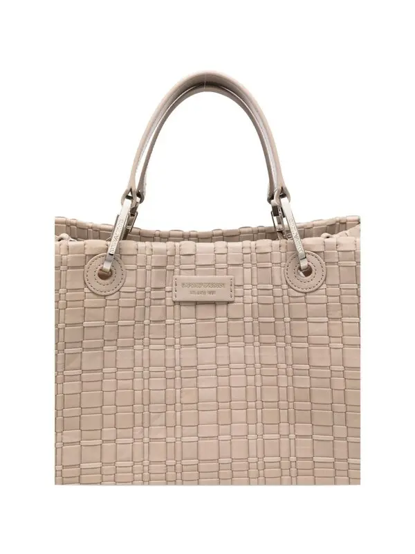 Emporio Armani Medium Shopper Tote - Grey