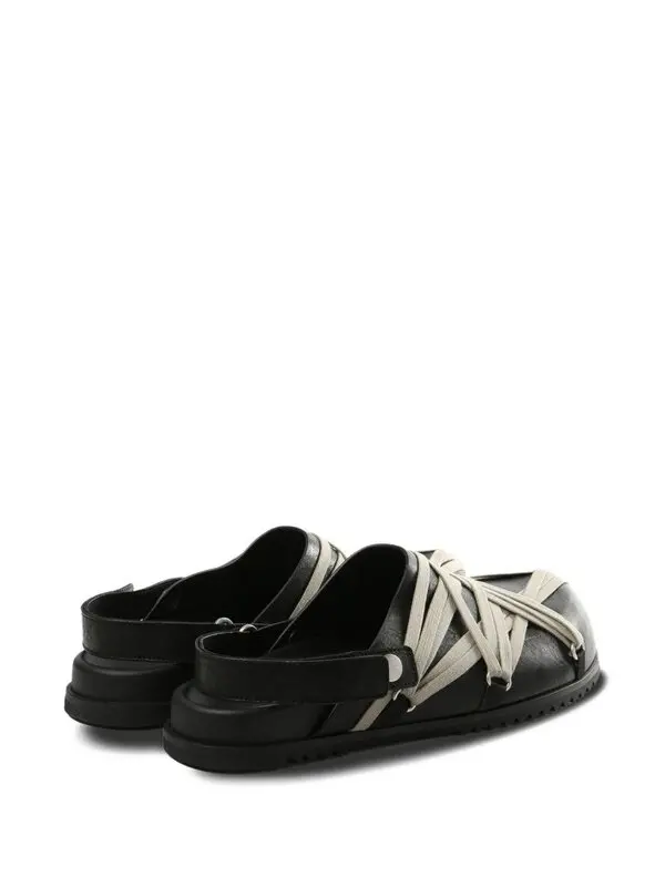Rick Owens Megalace Sandals - Black