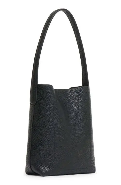 MANSUR GAVRIEL Mini Everyday Cabas Leather Hobo Bag - Black