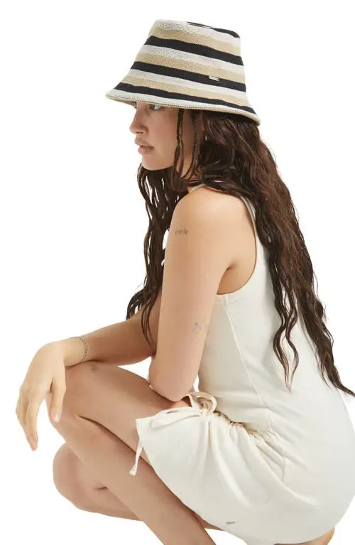 Brixton Lisboa Stripe Bucket Hat