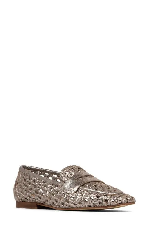DONALD PLINER Naolin Penny Loafer - Pewter