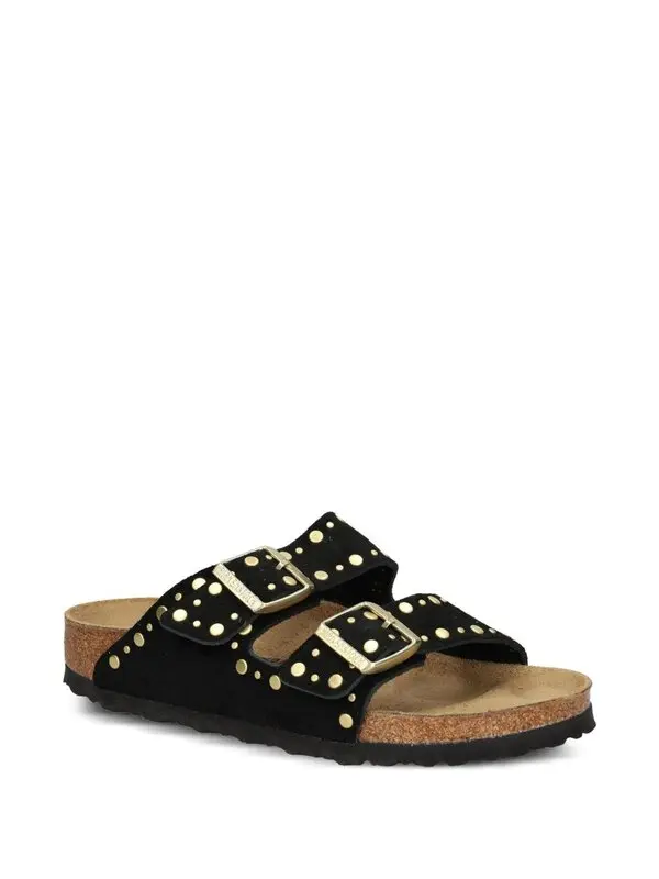 BIRKENSTOCK Arizona Studded Sandals - Black