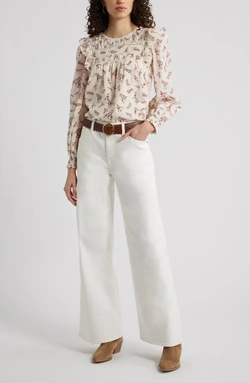 Treasure & Bond High Waist Wide Leg Jeans