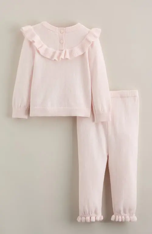 Nordstrom Ruffle Sweater & Pants Set - Pink Heaven