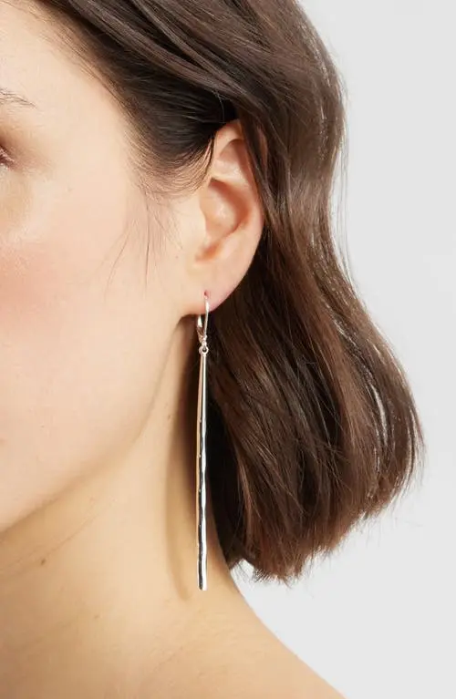 Nordstrom Twisted Bar Linear Earrings