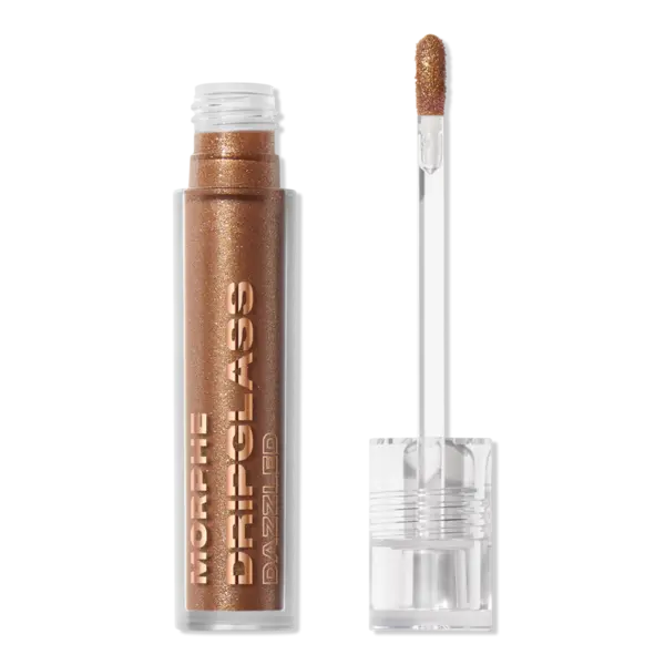 MORPHE Limited Edition Dripglass Dazzled High Shimmer Lip Gloss - Cognac Diamond