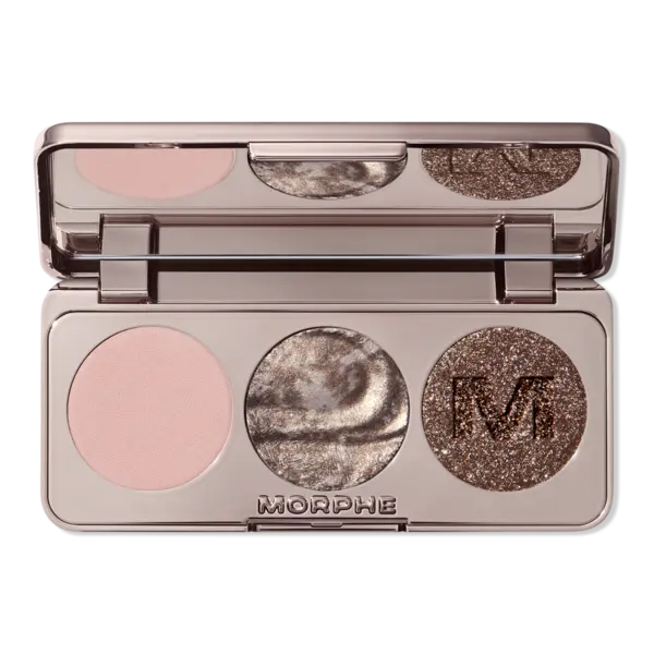 MORPHE Trophy Wife Eyeshadow Trio - Platinum Bombshell