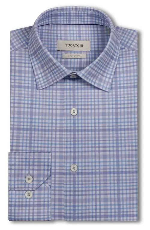 Bugatchi James Ooohcotton® Plaid Button-up Shirt - Lilac