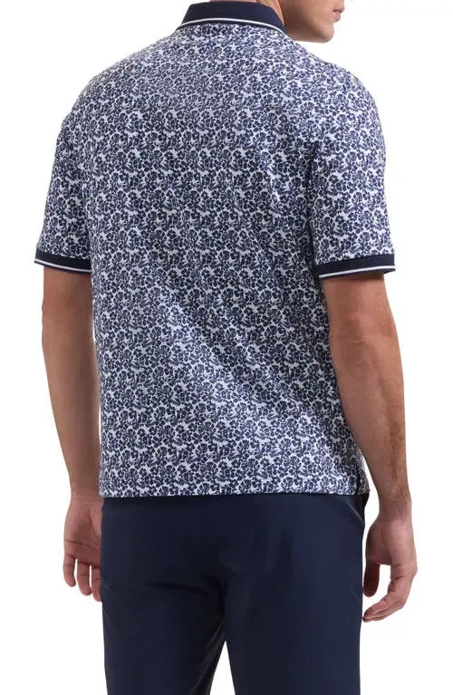 Bugatchi Vance Ooohcotton® Tropical Floral Polo