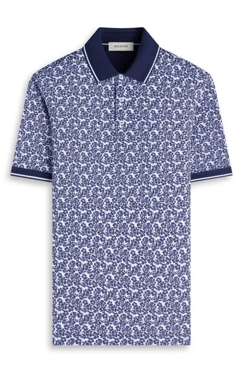 Bugatchi Vance Ooohcotton® Tropical Floral Polo
