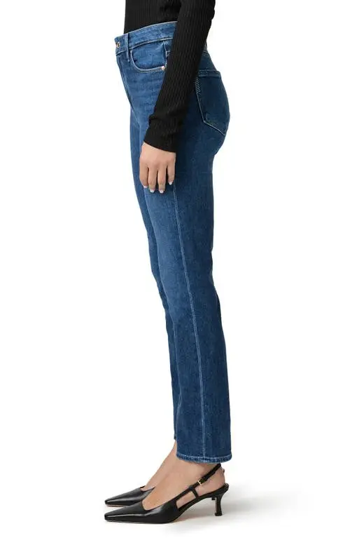Paige Cindy High-waist Ankle Straight Leg Jeans - Aerial