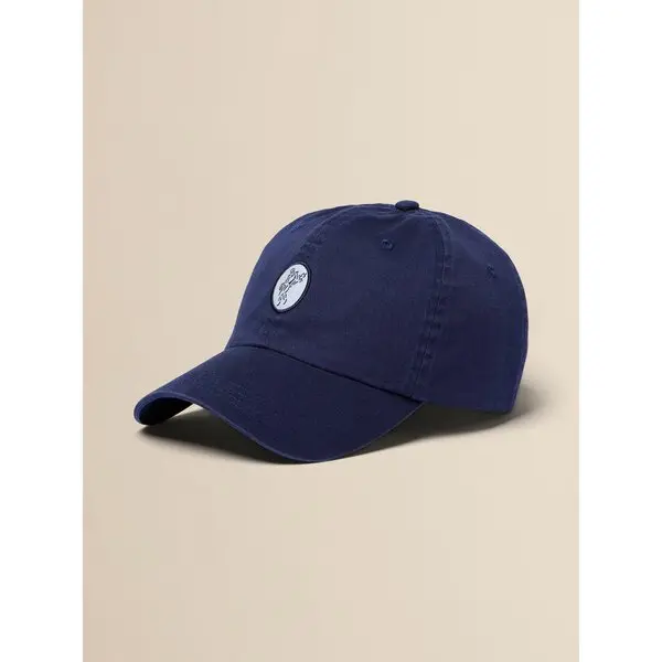 ASHWORTH GOLF Washed Twill Cap - Driver Navy