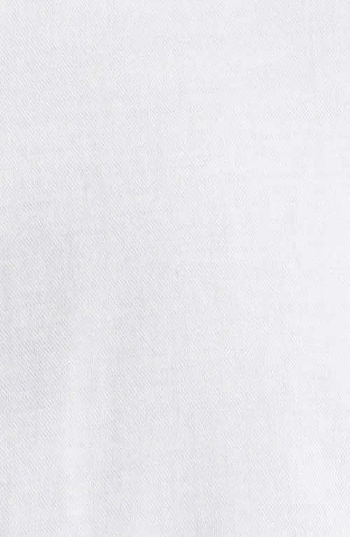 Bugatchi Axel Trim Fit Solid Cotton Blend Button-up Shirt - Platinum
