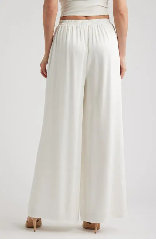 House Of Cb Alexa Wide Leg Pull-on Pants