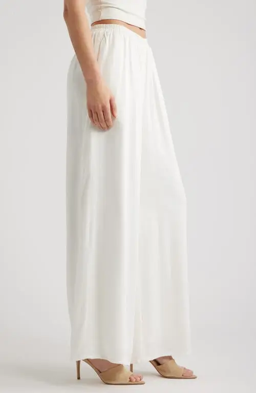 House Of Cb Alexa Wide Leg Pull-on Pants
