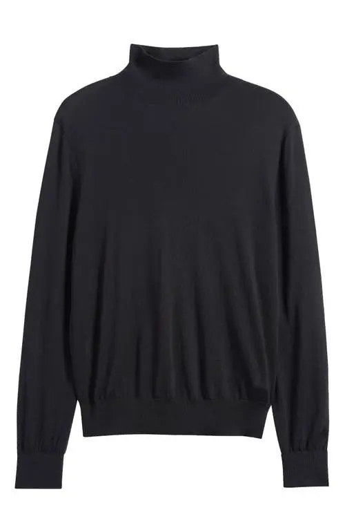 House Of Cb Angel Silk & Wool Blend Turtleneck Sweater