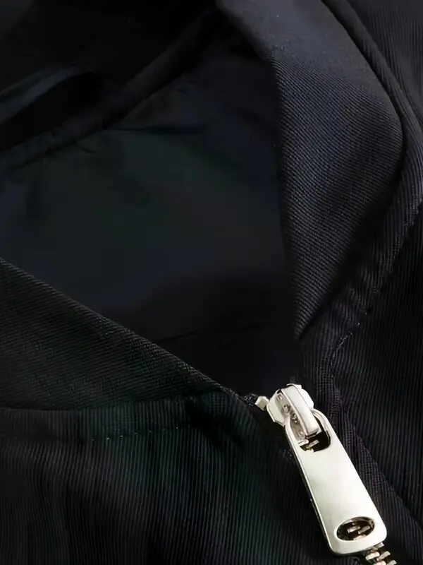 LES DEUX Embroidered-logo Bomber Jacket