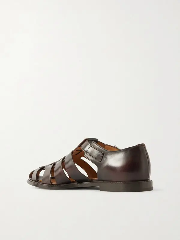 Church's Fisherman Leather Sandals - Brown