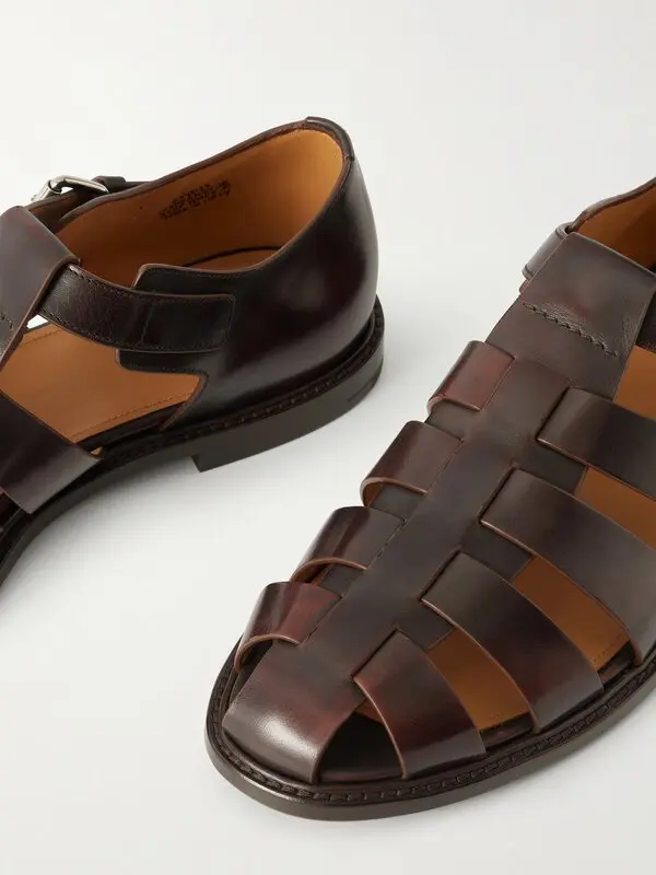 Church's Fisherman Leather Sandals - Brown