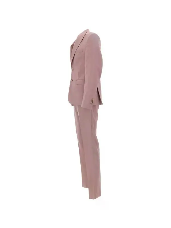 UNGARO Peak-lapel Single-breasted Suit - Pink