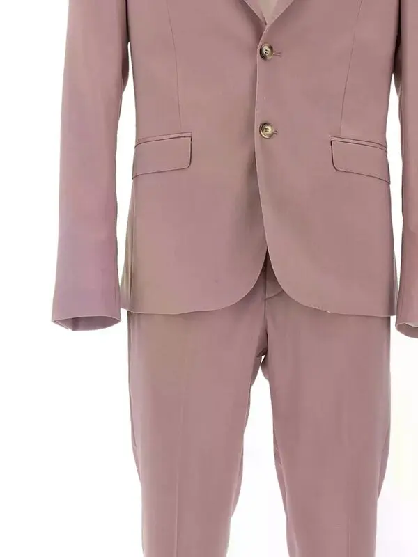 UNGARO Peak-lapel Single-breasted Suit - Pink