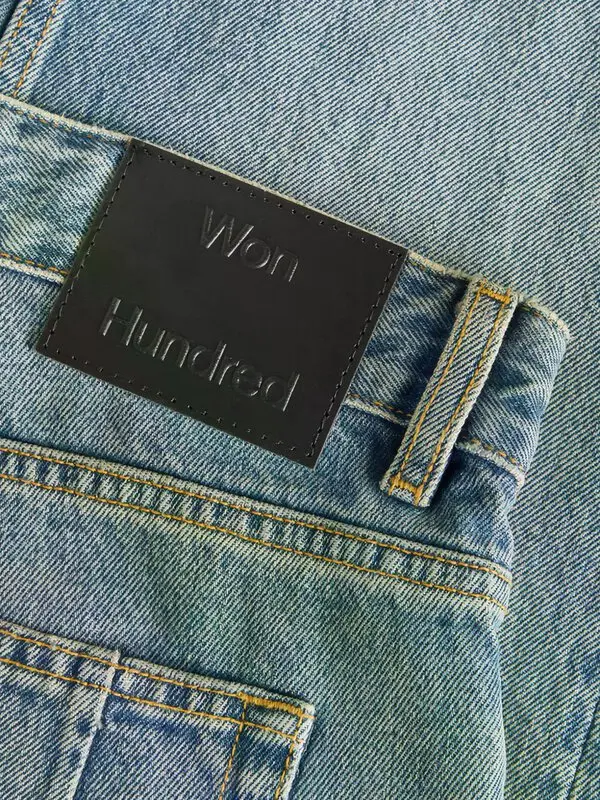 WON HUNDRED Buttoned Jeans - Blue