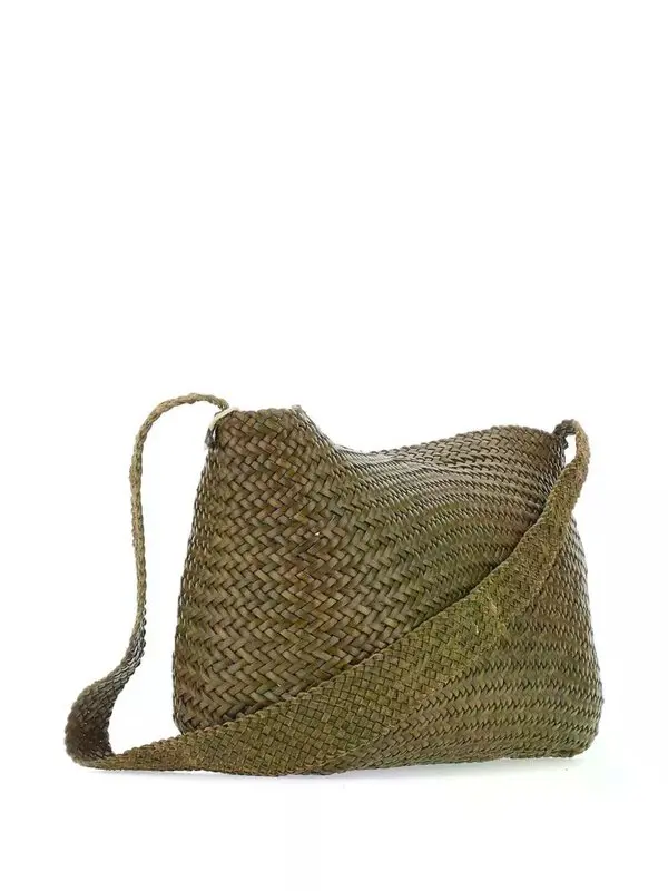 Dragon Diffusion Santa Marta Interwoven Crossbody Bag - Green