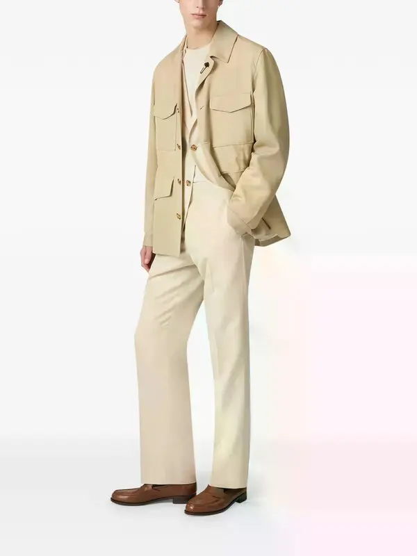 LARDINI Single-breasted Blazer - Neutrals