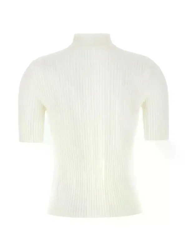 COURREGES Ribbed Knit Sweater