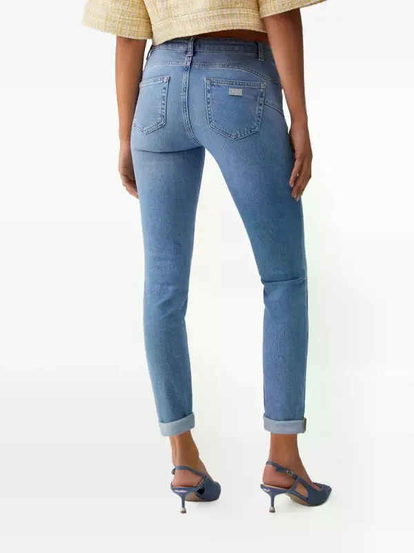 Liu Jo Bejeweled Skinny Jeans