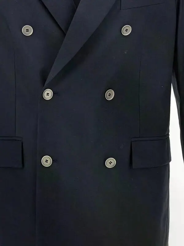 PAOLO PECORA Double-breasted Blazer - Blue