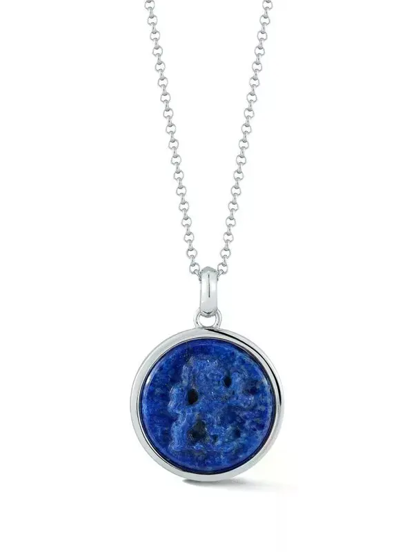 Mateo Lapis Lazuli Lion Pendant Necklace