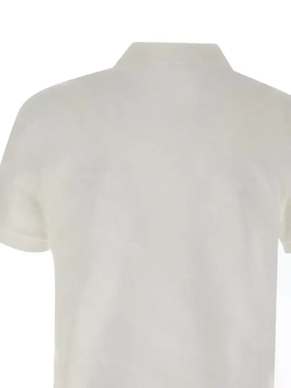 Lacoste Buttoned Logo Polo Shirt - Neutrals