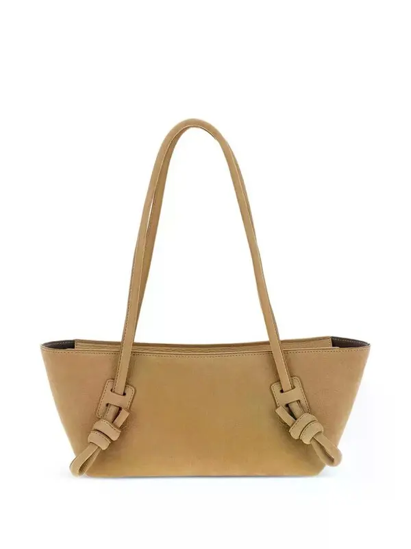 Hereu Fleca Knot-handle Shoulder Bag - Brown
