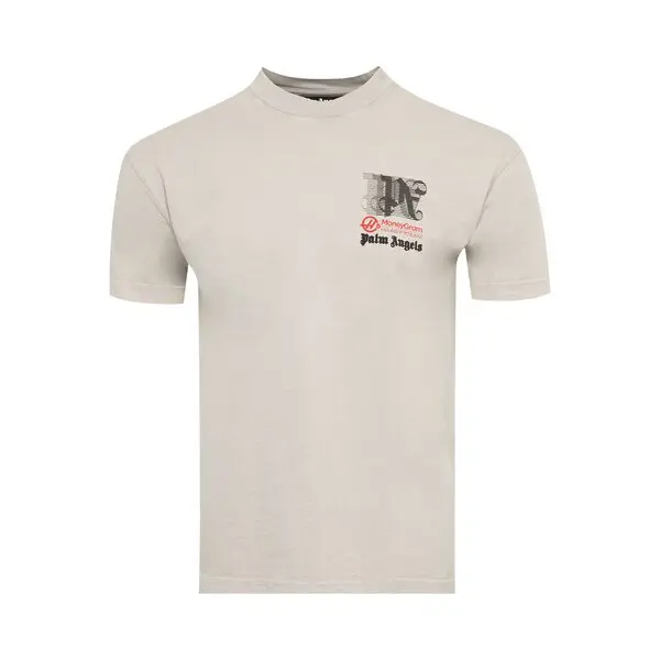 Palm Angels Paxhaas Racing Club Tee 'light /black - Grey