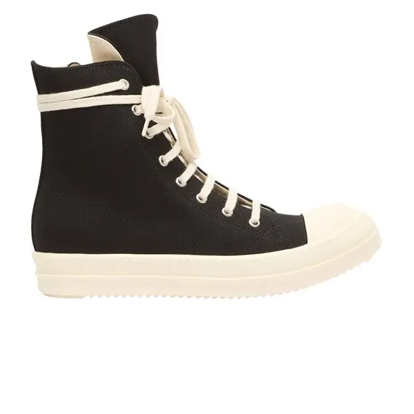 Rick Owens Wmns Scarpe Denim Milk - Black