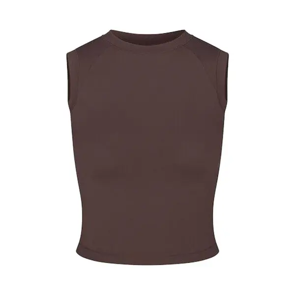 NIKESKIMS Airy Muscle T-shirt 'dark Sepia - Brown