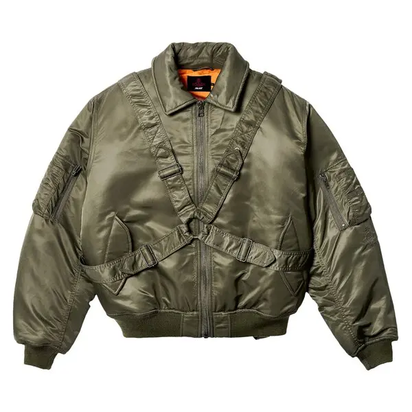 PALACE X Vivienne Westwood Flight Jacket 'olive - Green