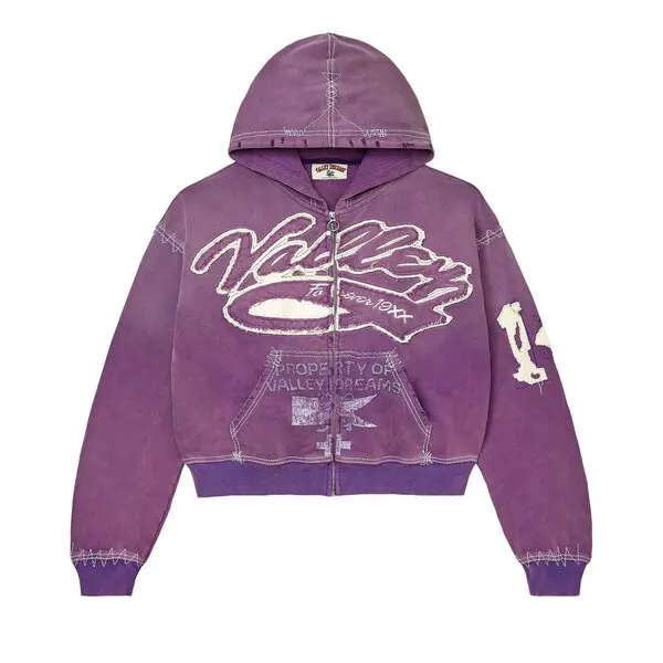 VALE FOREVER Religion Zip-up - Purple