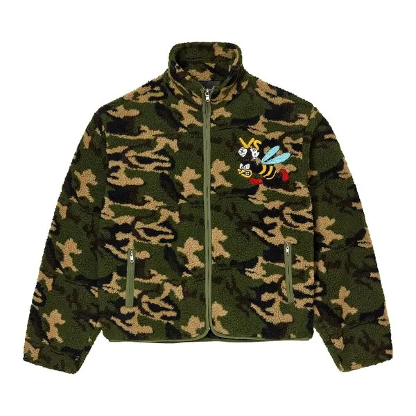 VALE FOREVER Lenny Fleece 'camo - Brown