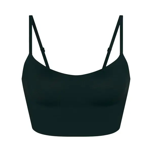 NIKESKIMS Matte Cami Longline Bra 'dark Teal/dark Teal - Blue