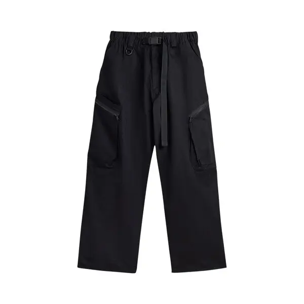 Y3 Ut Twill Cargo Pants - Black