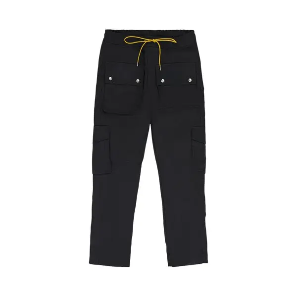 Rhude Low Pocket Cargo Pants - Black