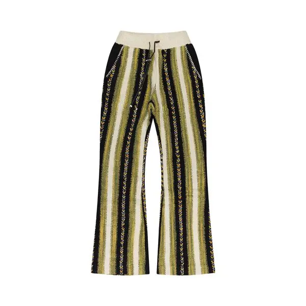 Amiri Braided Bandana Stripe Sweatpants - Yellow