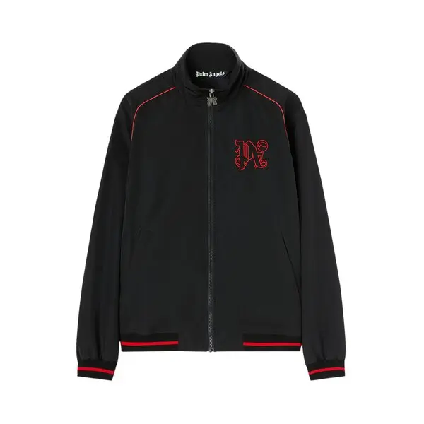 Palm Angels X Haas Moneygram Racing Paddock Jacket /red - Black